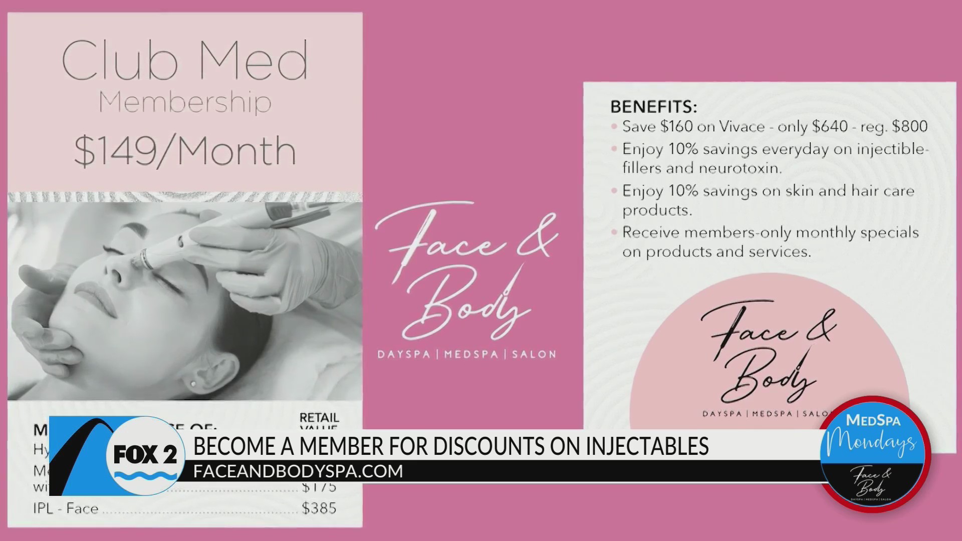 Medspa Monday: The Face and the Body is the place for injectables – FOX 2