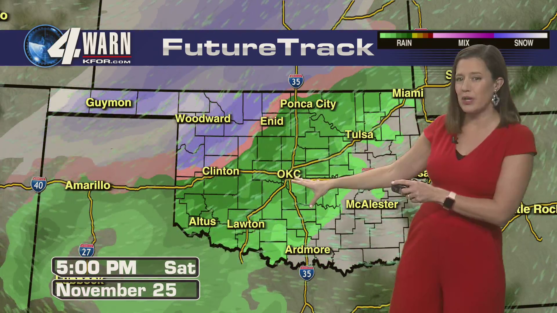 Emily’s Forecast for Wednesday, November 22, 2023 – KFOR.com Oklahoma City
