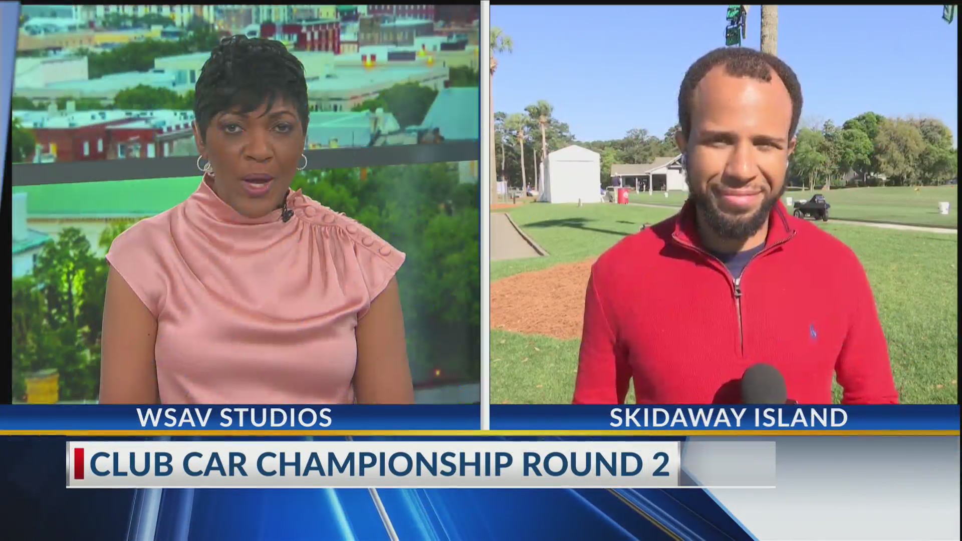 Ben Carr and Mason Williams friendship, Club Car Championship Round 2 ...