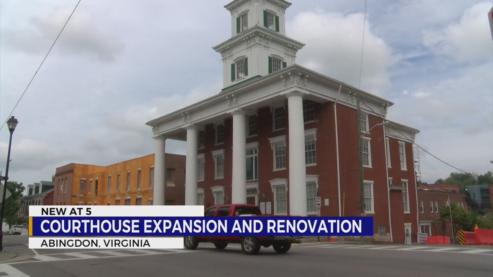 Abingdon courthouse project on schedule and under-budget – WJHL | Tri ...