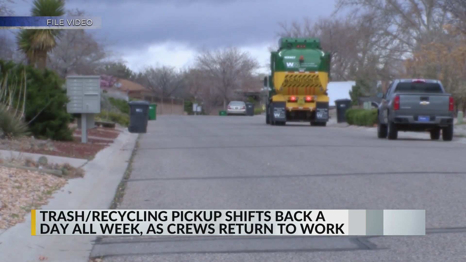 Albuquerque trash collection being adjusted for holidays – KRQE NEWS 13 ...