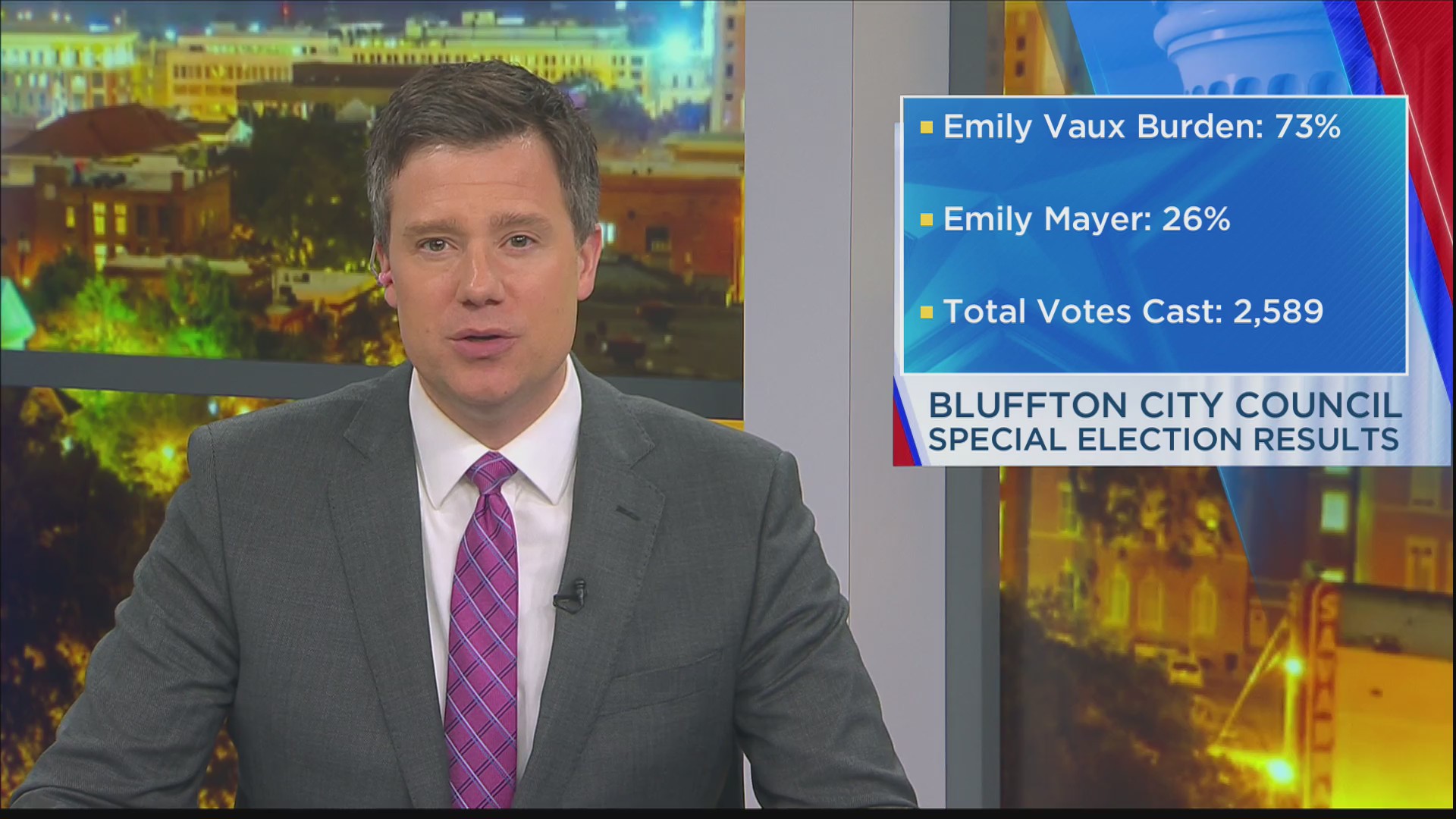 Emily Vaux Burden projected winner of Bluffton special election – WSAV-TV