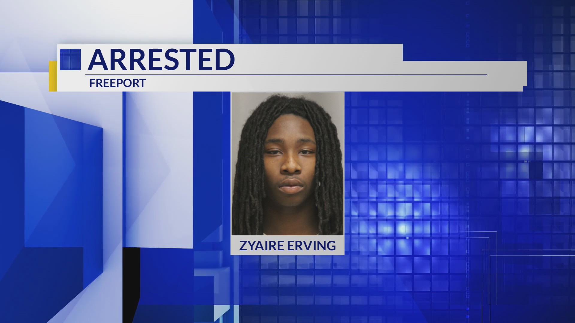 Freeport Police pursue suspect to house, recover semiautomatic pistol ...