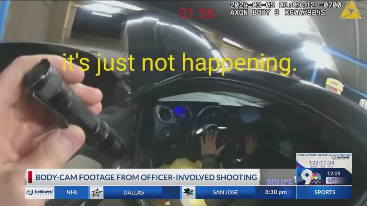EP Police release body-cam footage from officer-involved shooting – KTSM 9 News