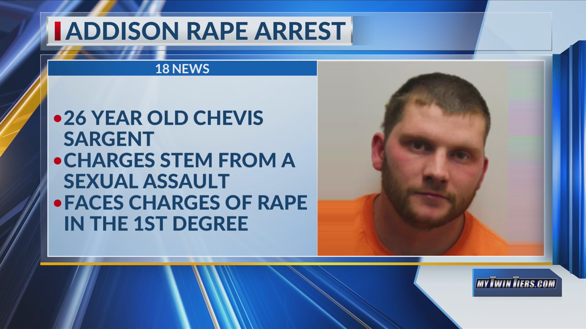 Addison man arrested on rape charge – WETM – MyTwinTiers.com