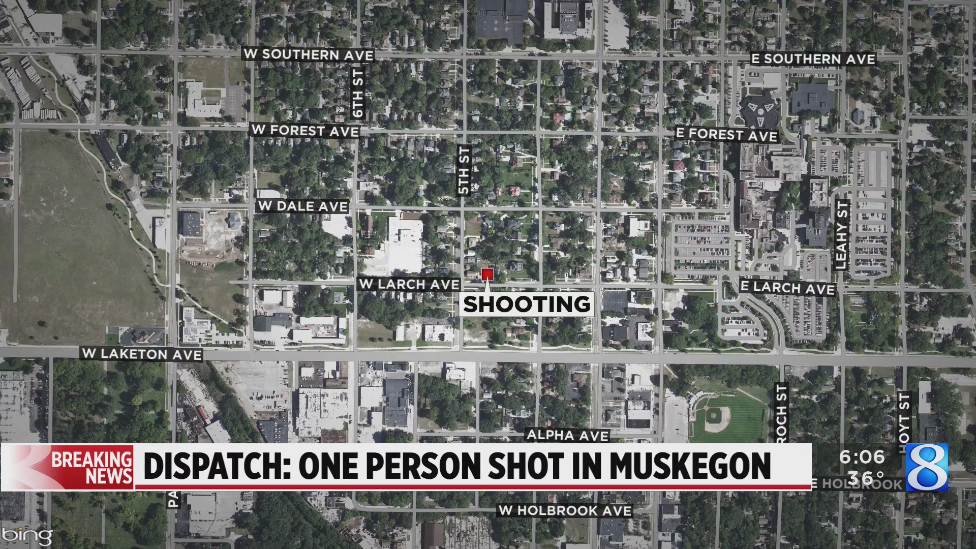 Dispatch: 1 person shot in Muskegon – WOODTV.com