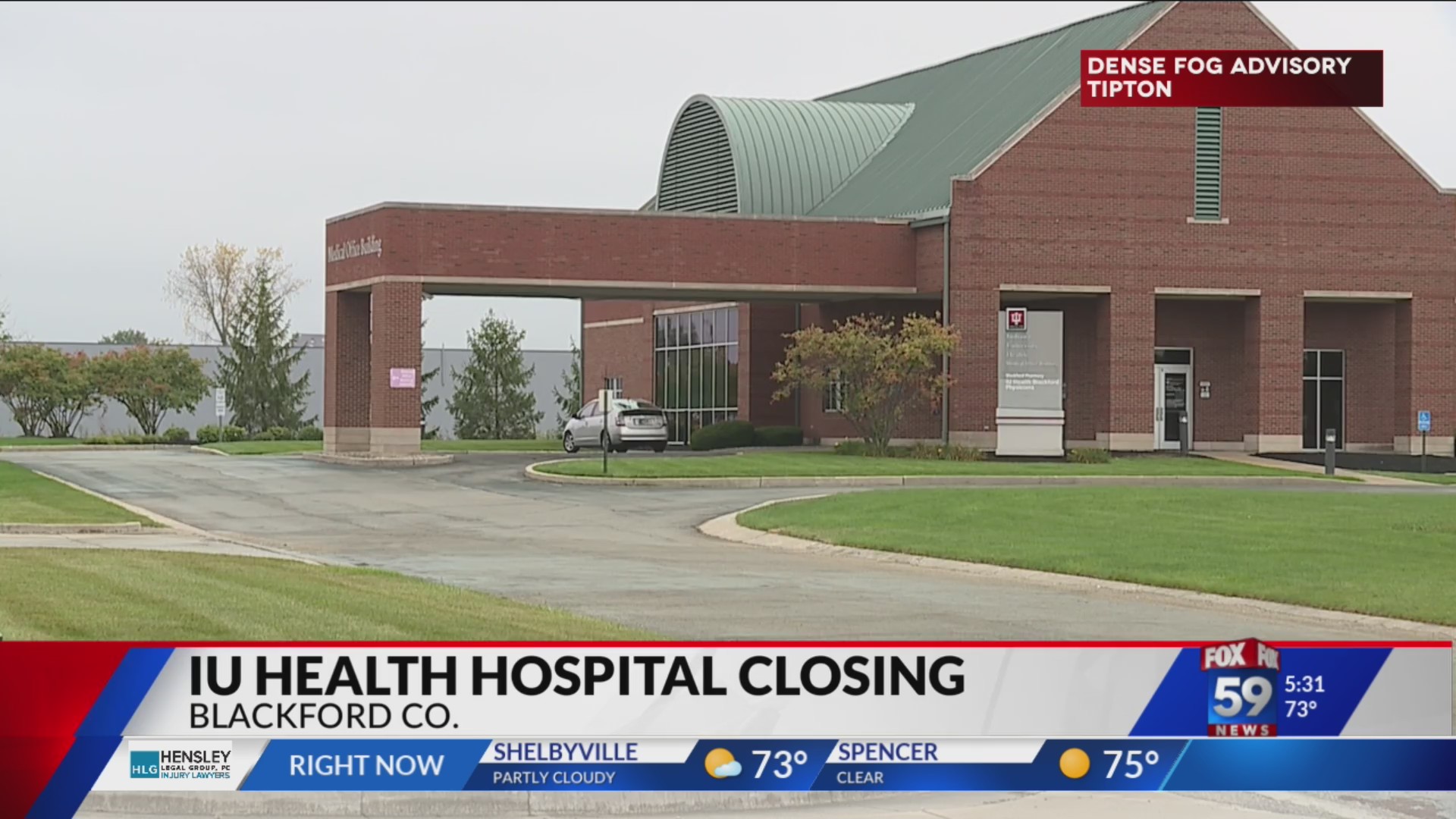 IU Health closing down inpatient & emergency services at Hartford City ...