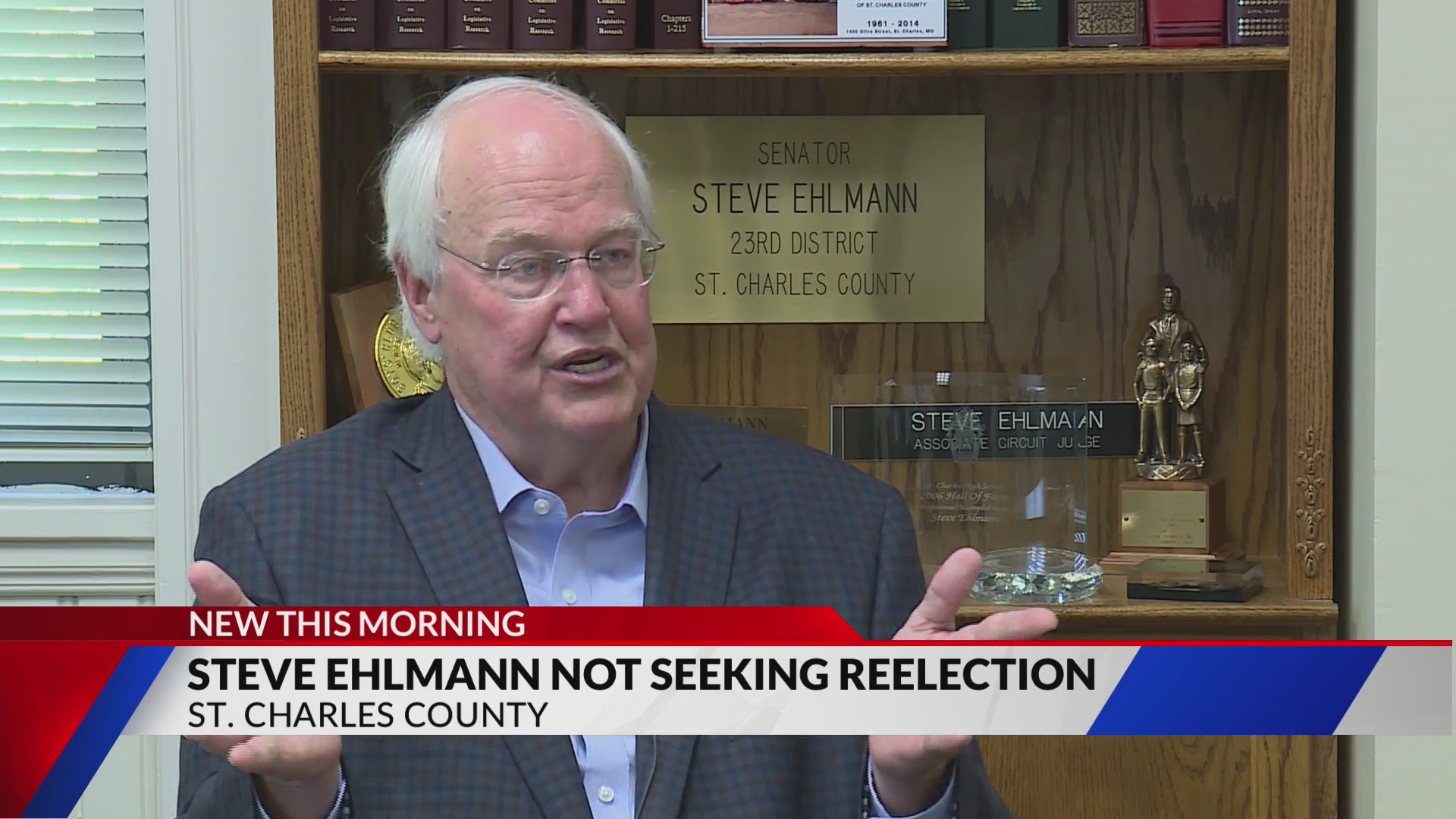 St. Charles County Executive Steve Ehlmann will not seek re-election ...