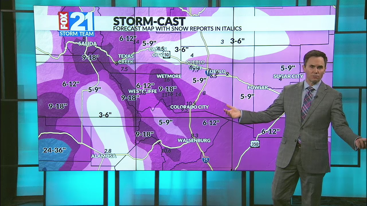 Forecast vs. reality: How’d we do? – FOX21 News Colorado