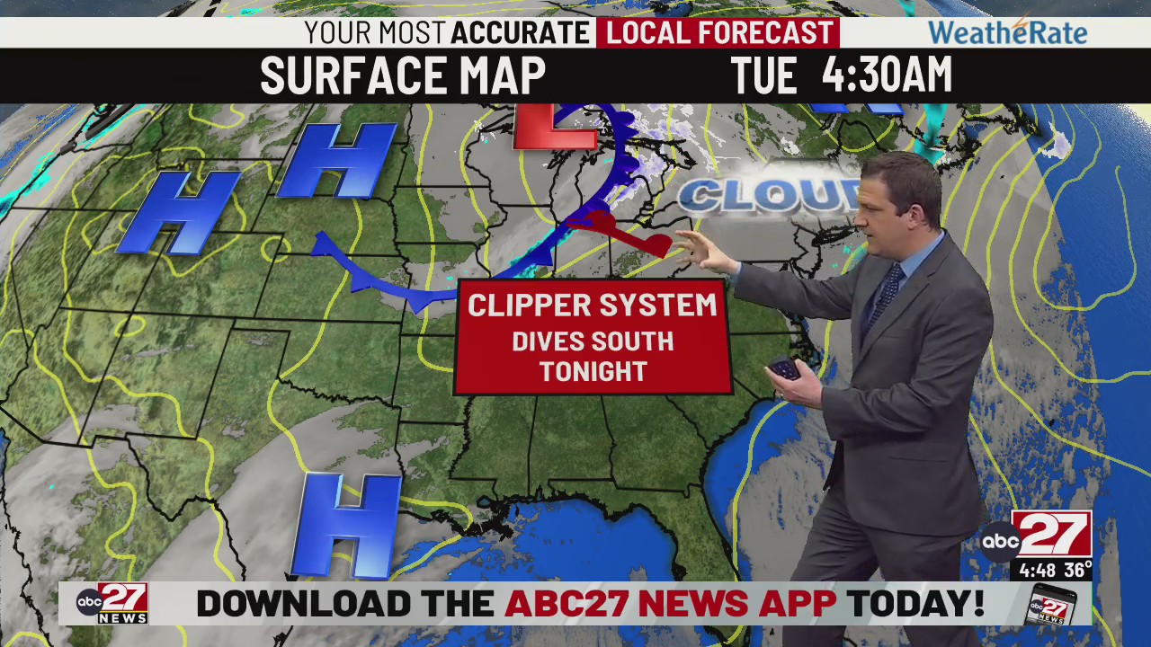 Brett’s Tuesday Morning Forecast – ABC27