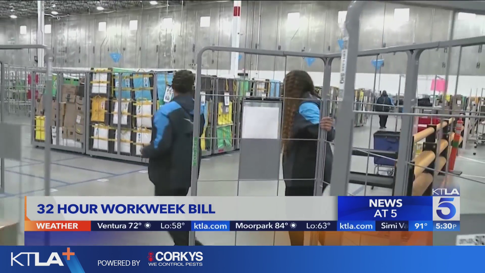 California bill looks to redefine 40-hour workweek – KTLA