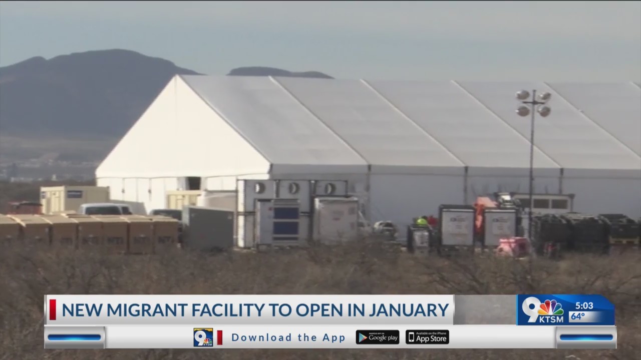 Feds building temporary processing facility in Northeast El Paso ...