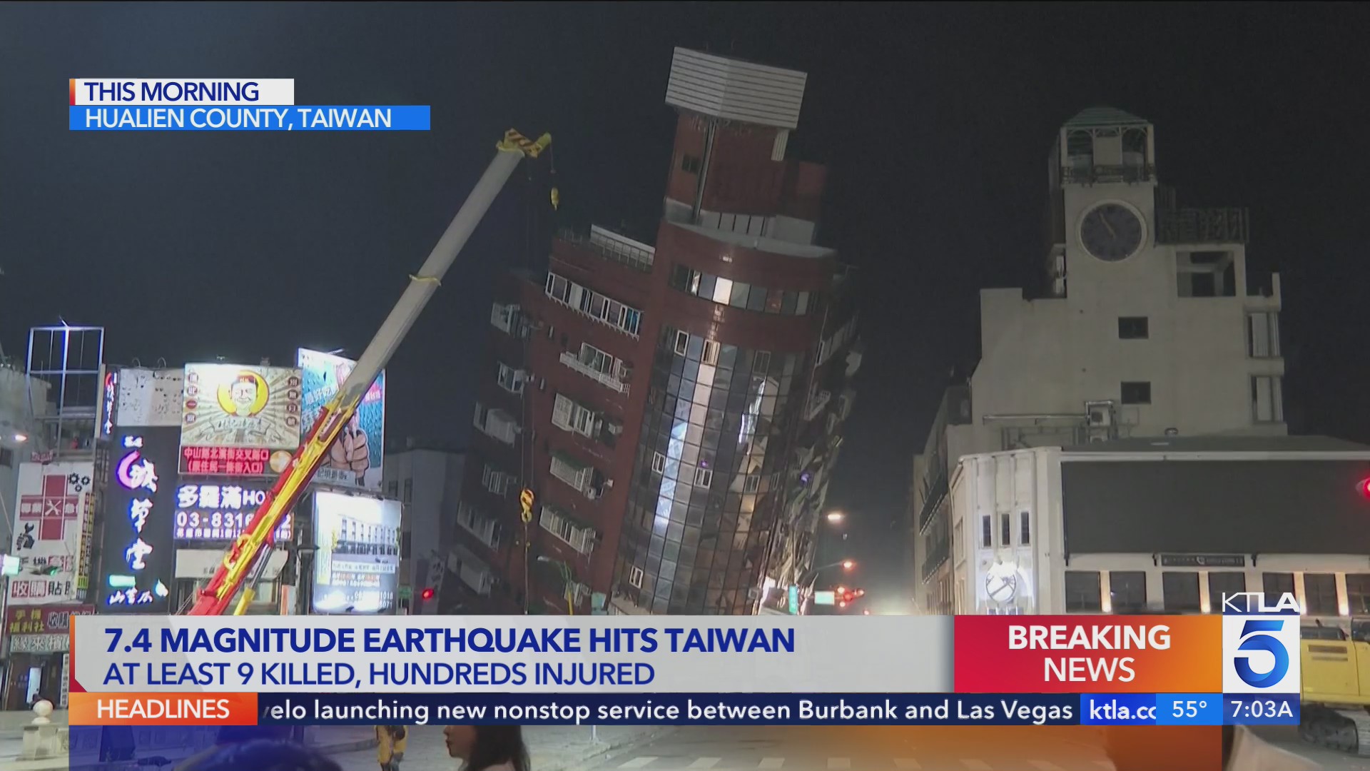 Strongest earthquake in 25 years rocks Taiwan, killing 9 people and ...