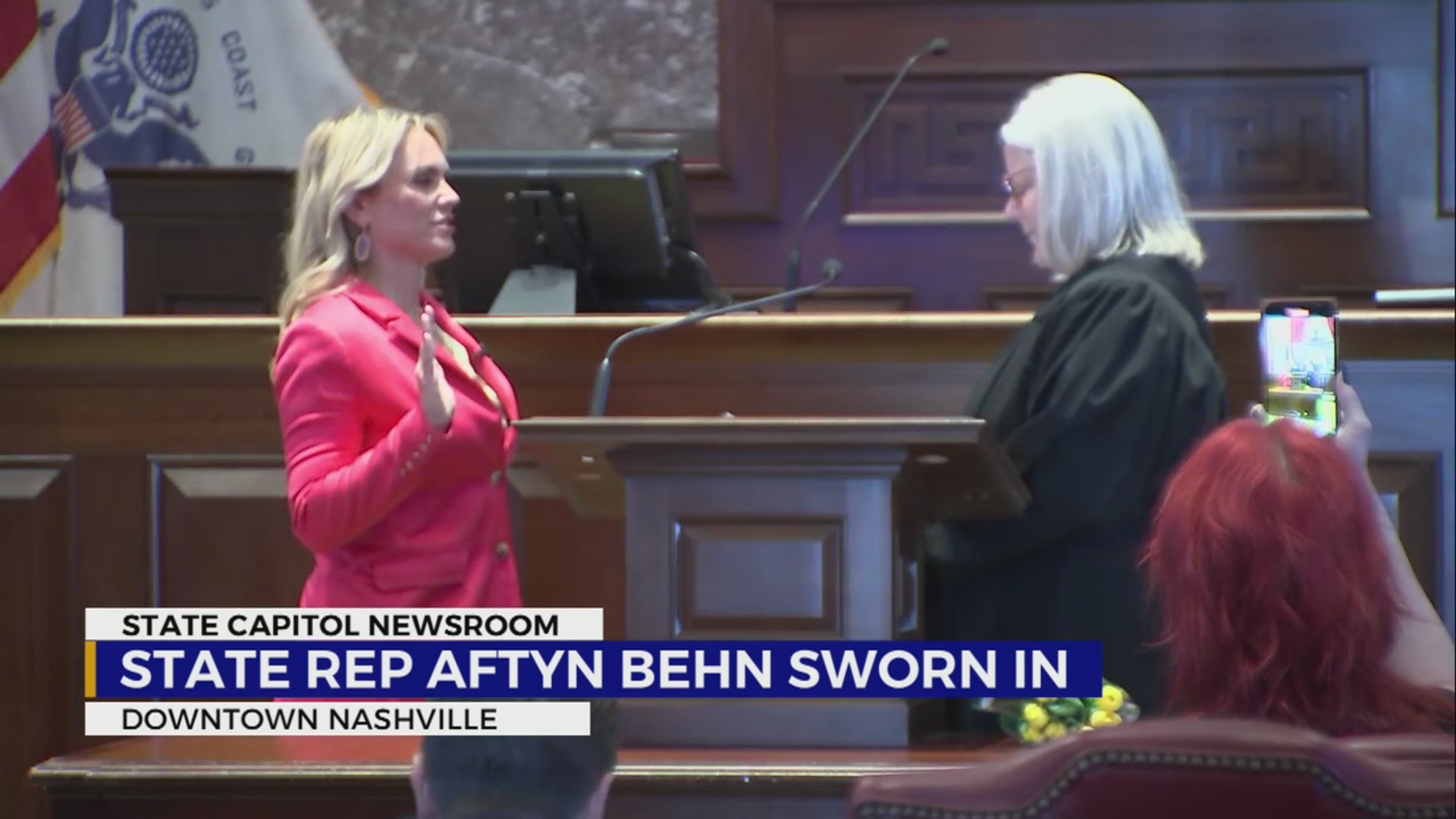 State Rep. Aftyn Behn sworn in – WKRN News 2