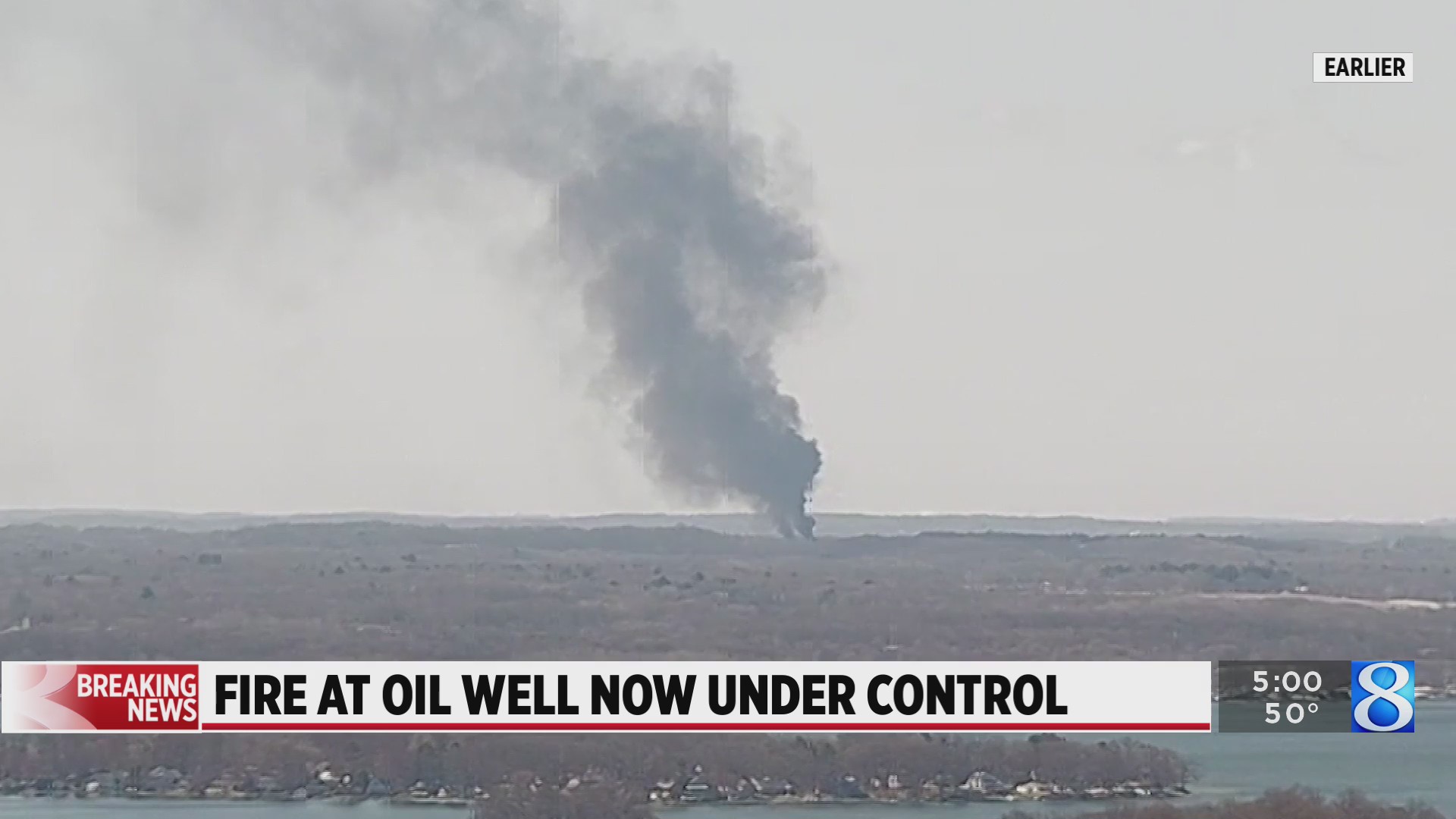 Smoke rises from oil well fire south of Wayland – WOODTV.com