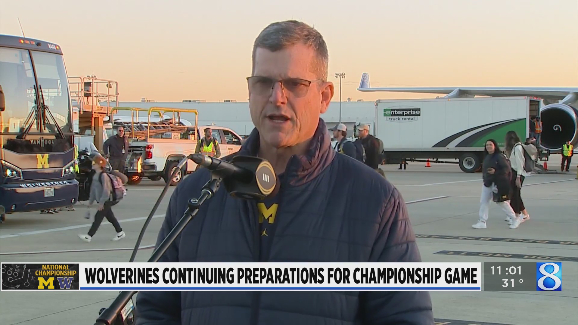 Wolverines prepare for championship game – WKBN.com