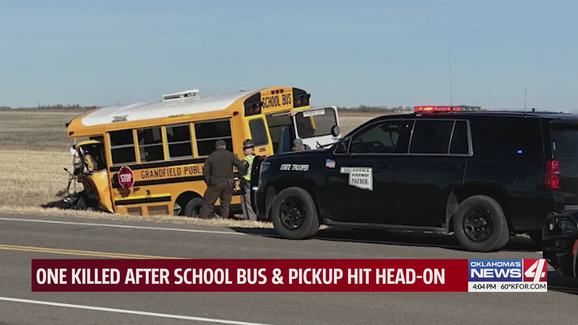 One killed, students and bus driver injured in Tillman County crash ...