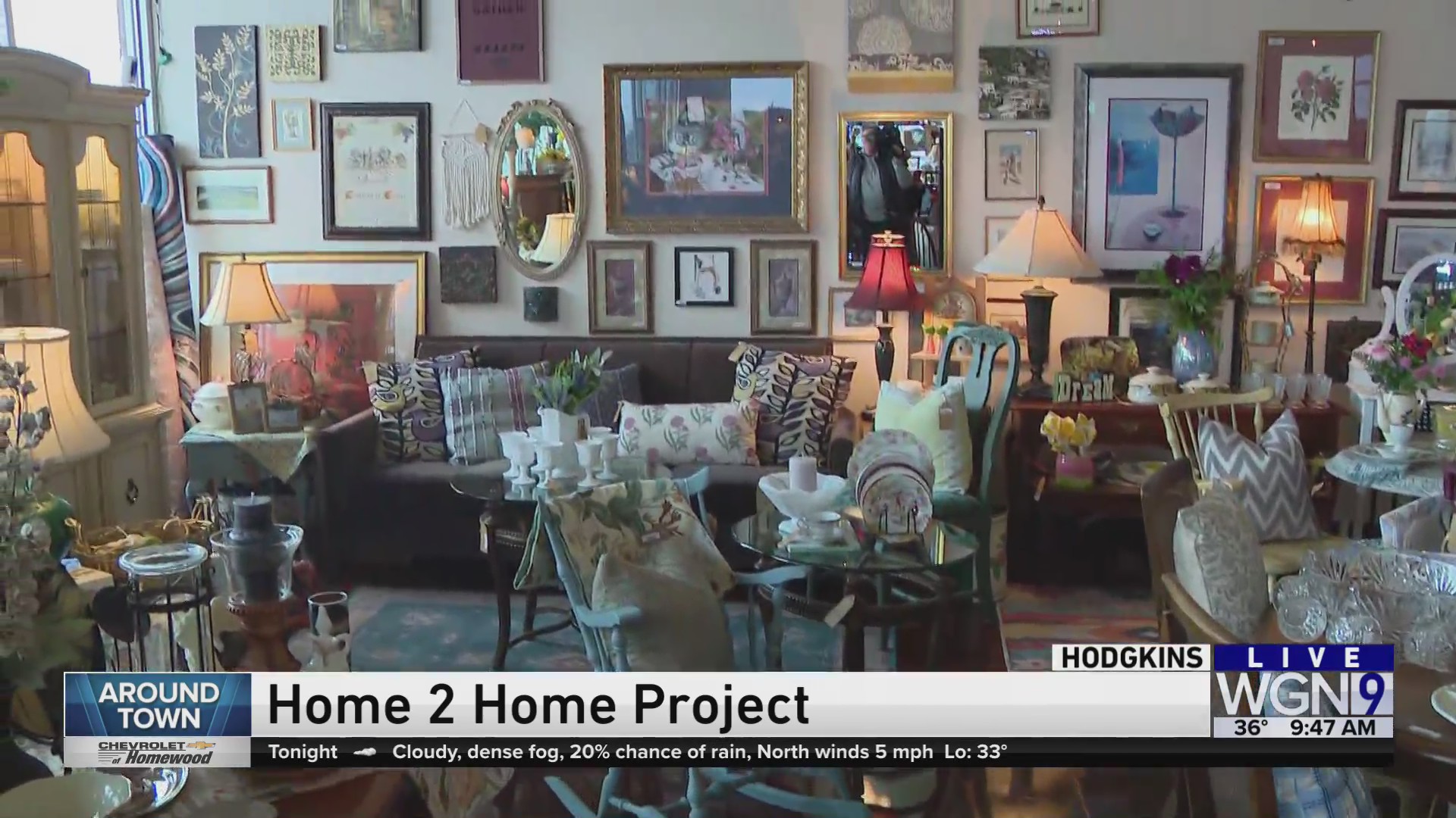 Around Town – Home 2 Home Project – WGN-TV