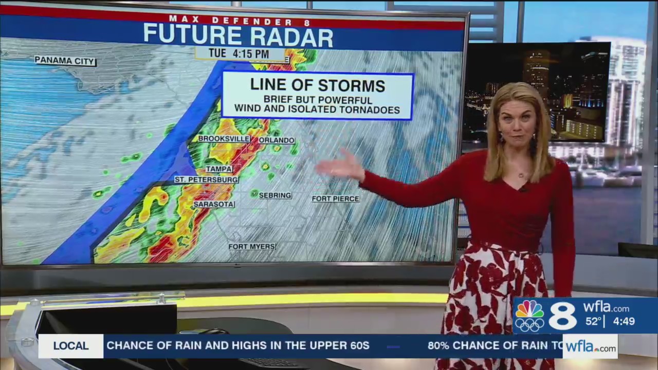 Strong storm system arrives tomorrow – WFLA
