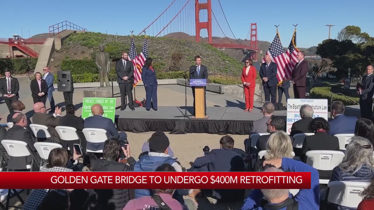 Golden Gate Bridge to undergo $400M retrofitting – KRON4