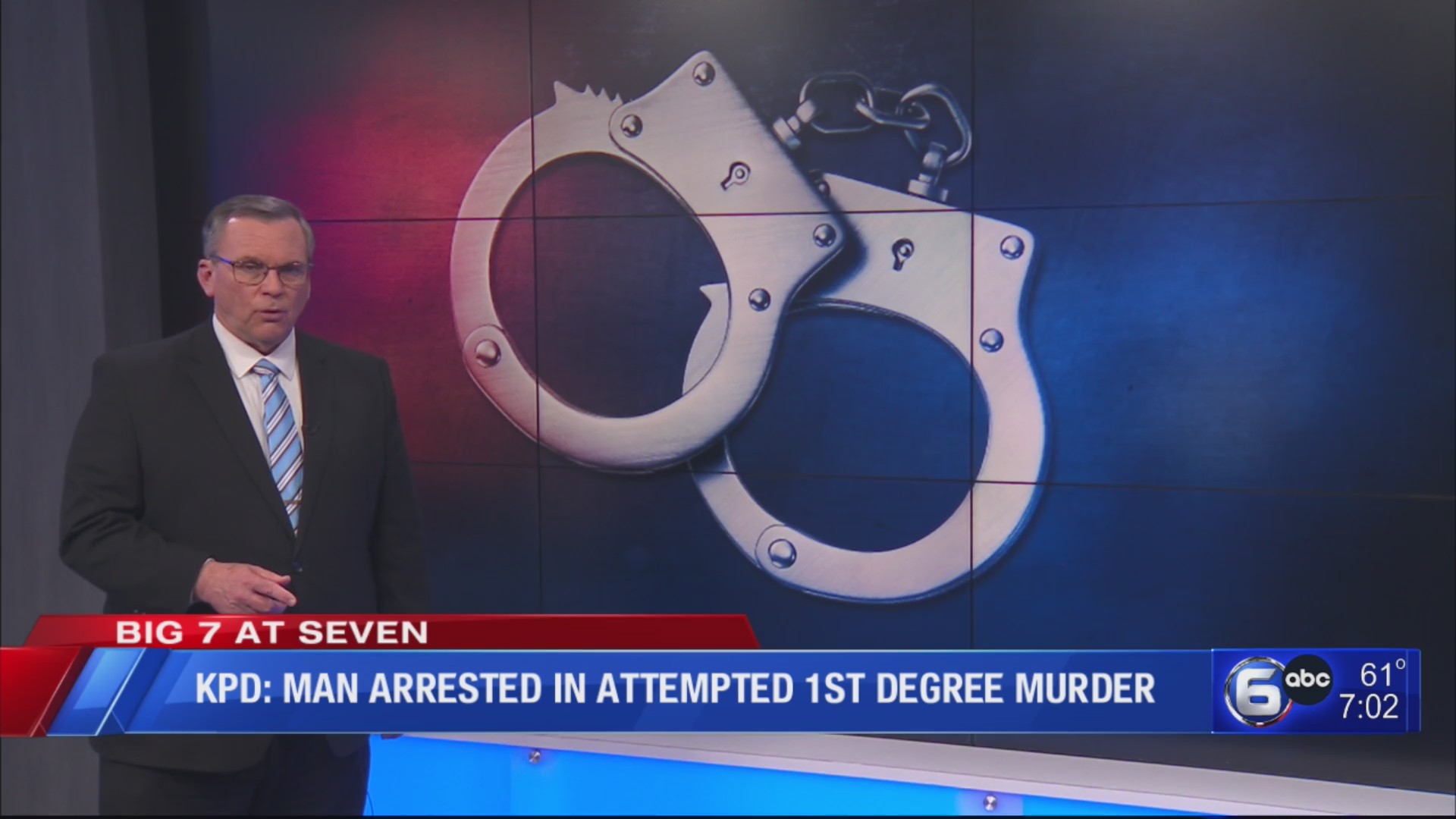 KPD: Man Arrested on Attempted Murder Charge – WATE 6 On Your Side