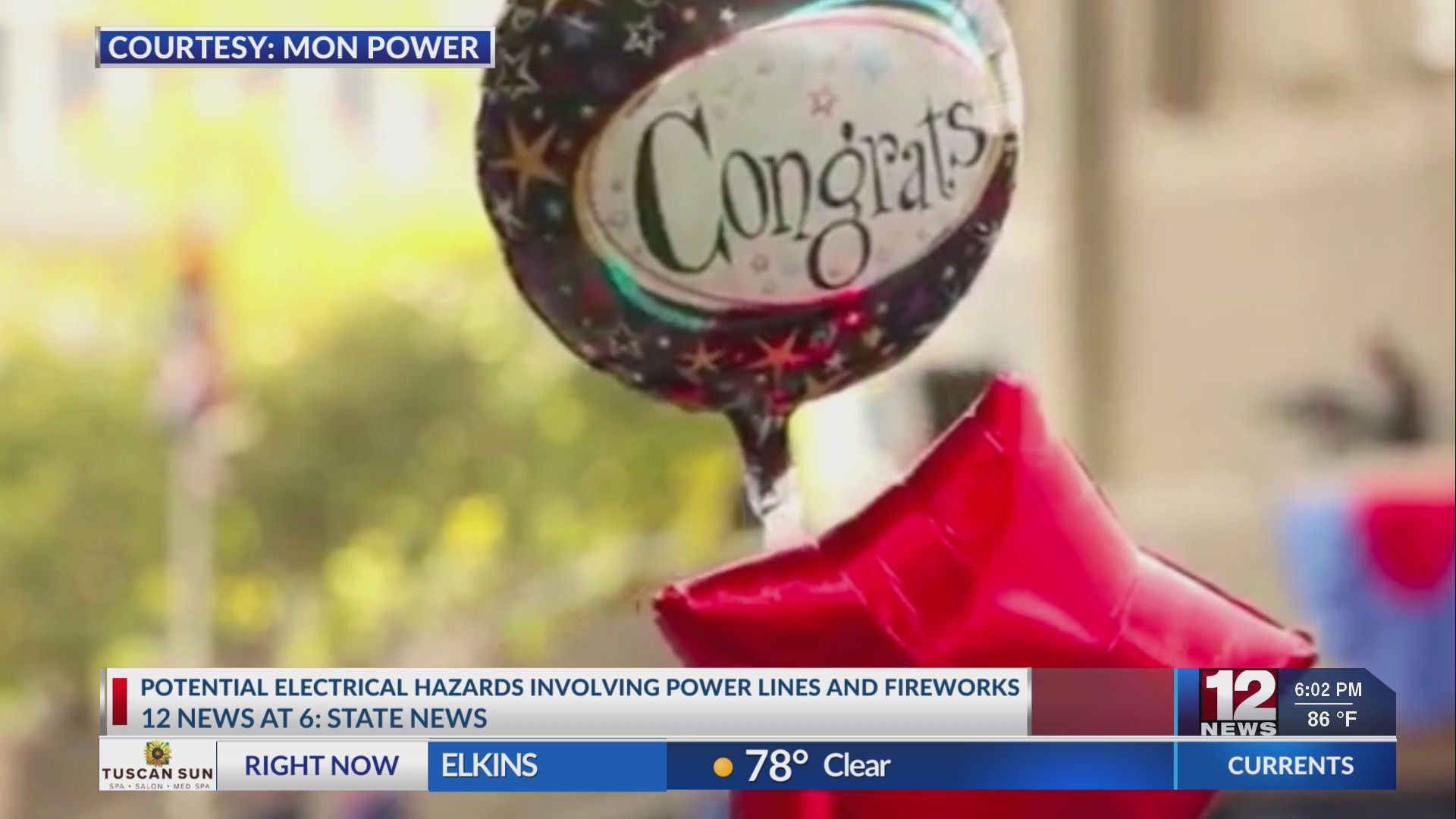 Potential electrical hazards involving power lines and fireworks – WBOY.com