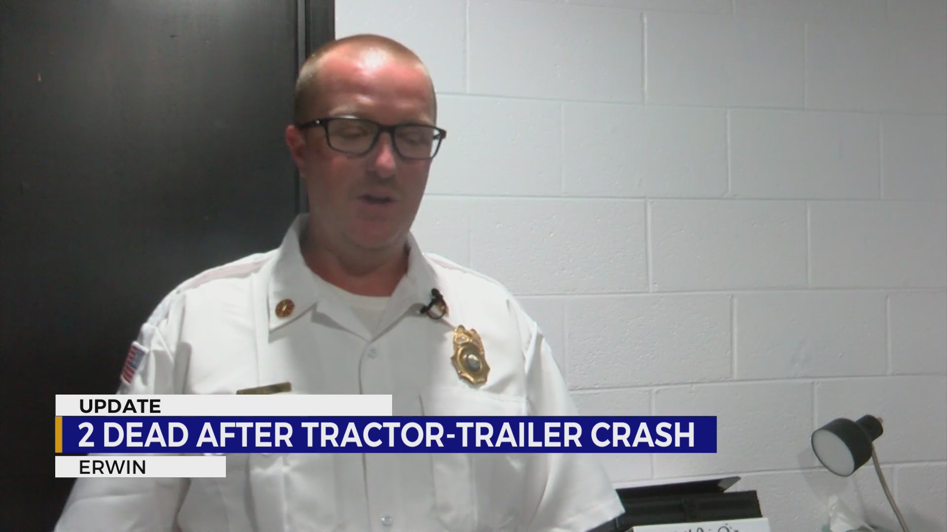 2 dead, driver charged after tractor-trailer crashes into Erwin home ...