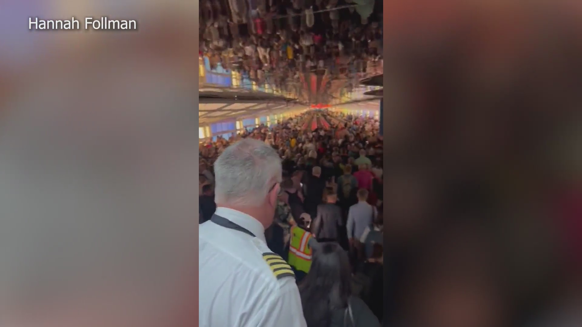 WXIN Reporter speaks to WGN on situation at O’Hare regarding severe ...