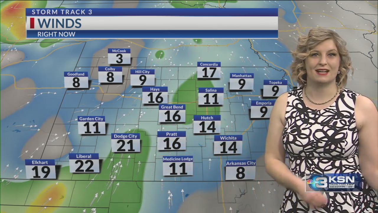 Friday afternoon forecast for all of Kansas – KSN-TV