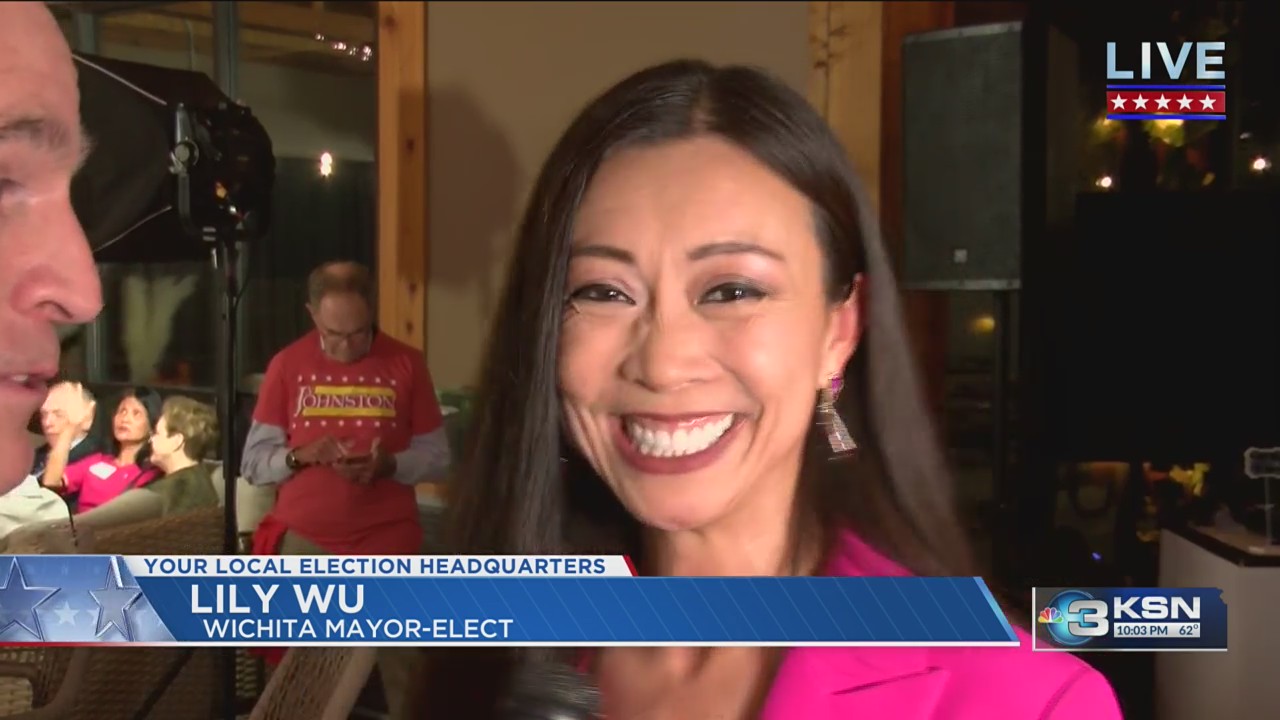 Lily Wu wins election for Wichita mayor – KSN-TV
