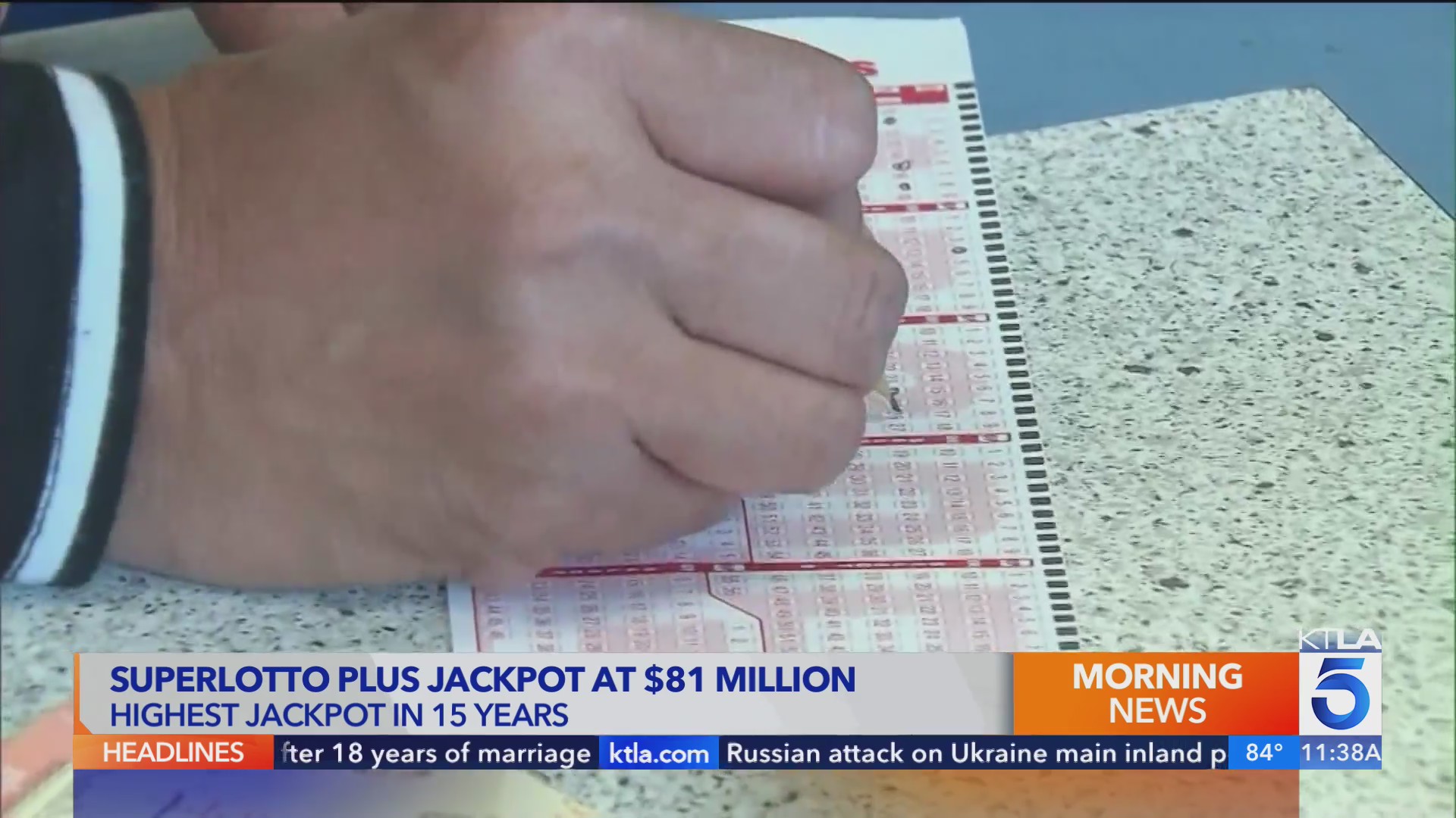California’s Super Lotto Plus draw game reaches highest amount in 15 years – KTLA