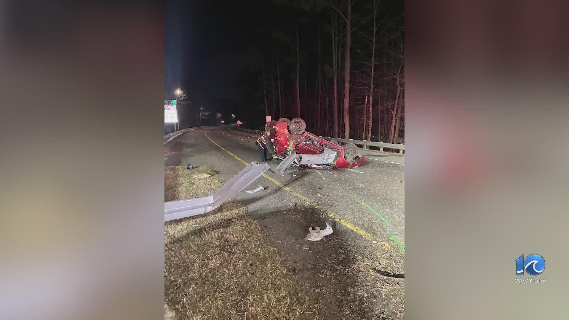 VSP: Two-vehicle crash results in one death, charges pending – WAVY.com