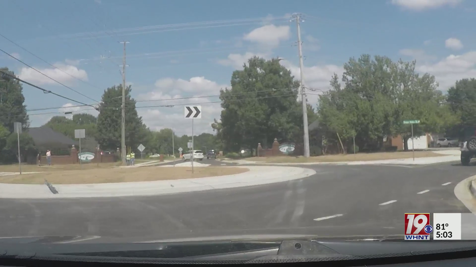 New Roundabout Opens on Jordan Road – WHNT.com