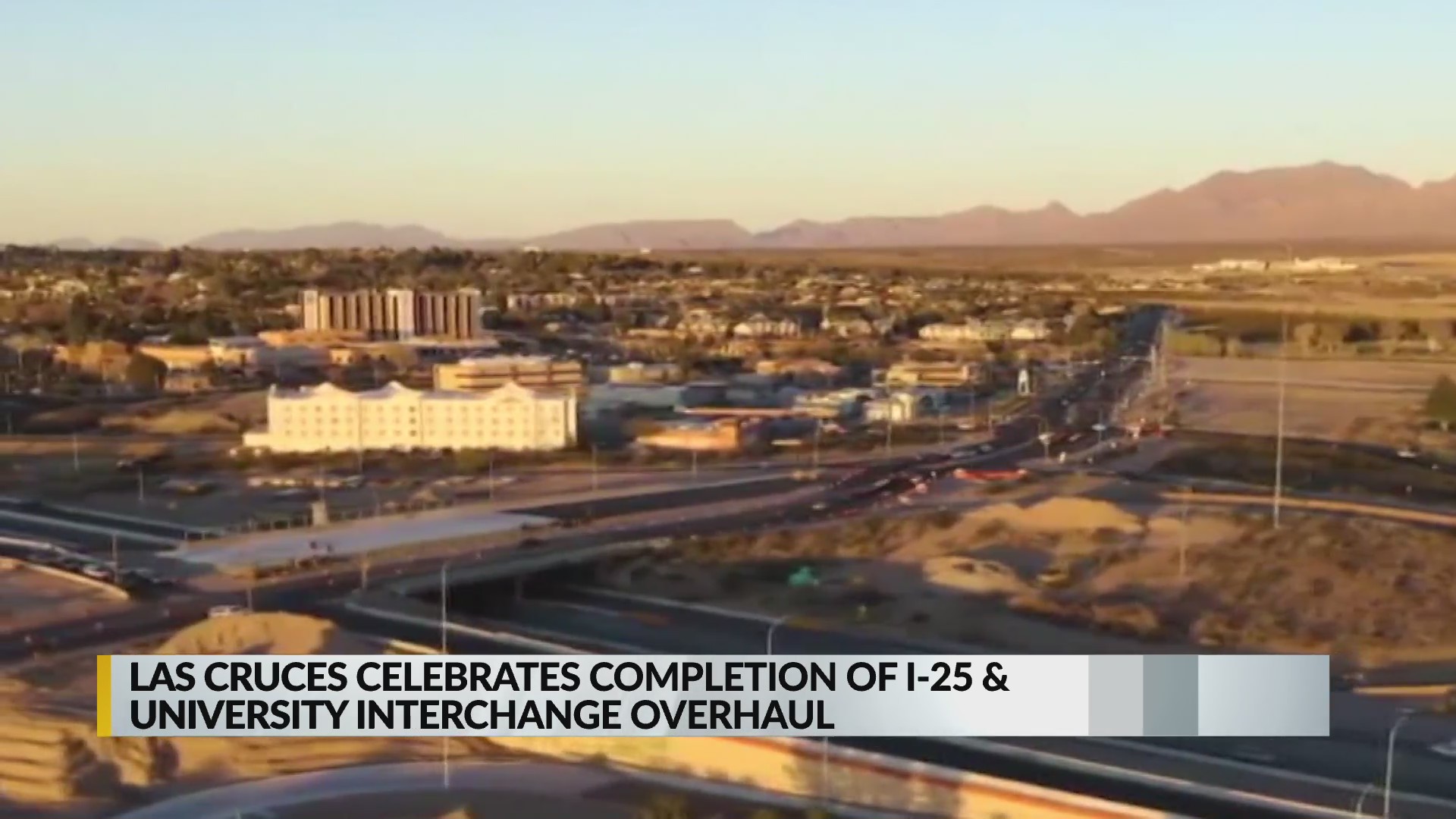 Las Cruces celebrates completion of I-25, University interchange ...