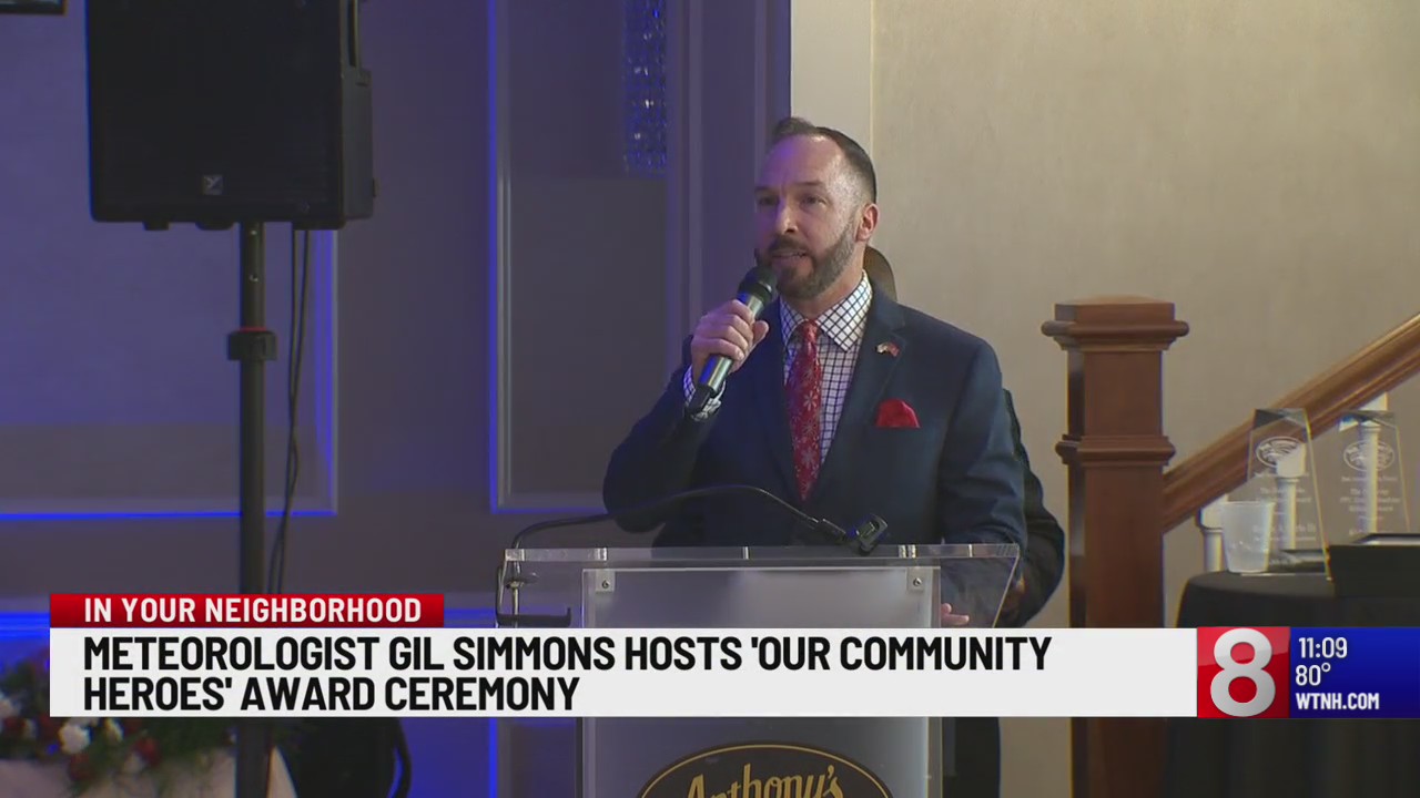 IYN: Meteorologist Gil Simmons emcees ‘Our Community Heroes’ award ...