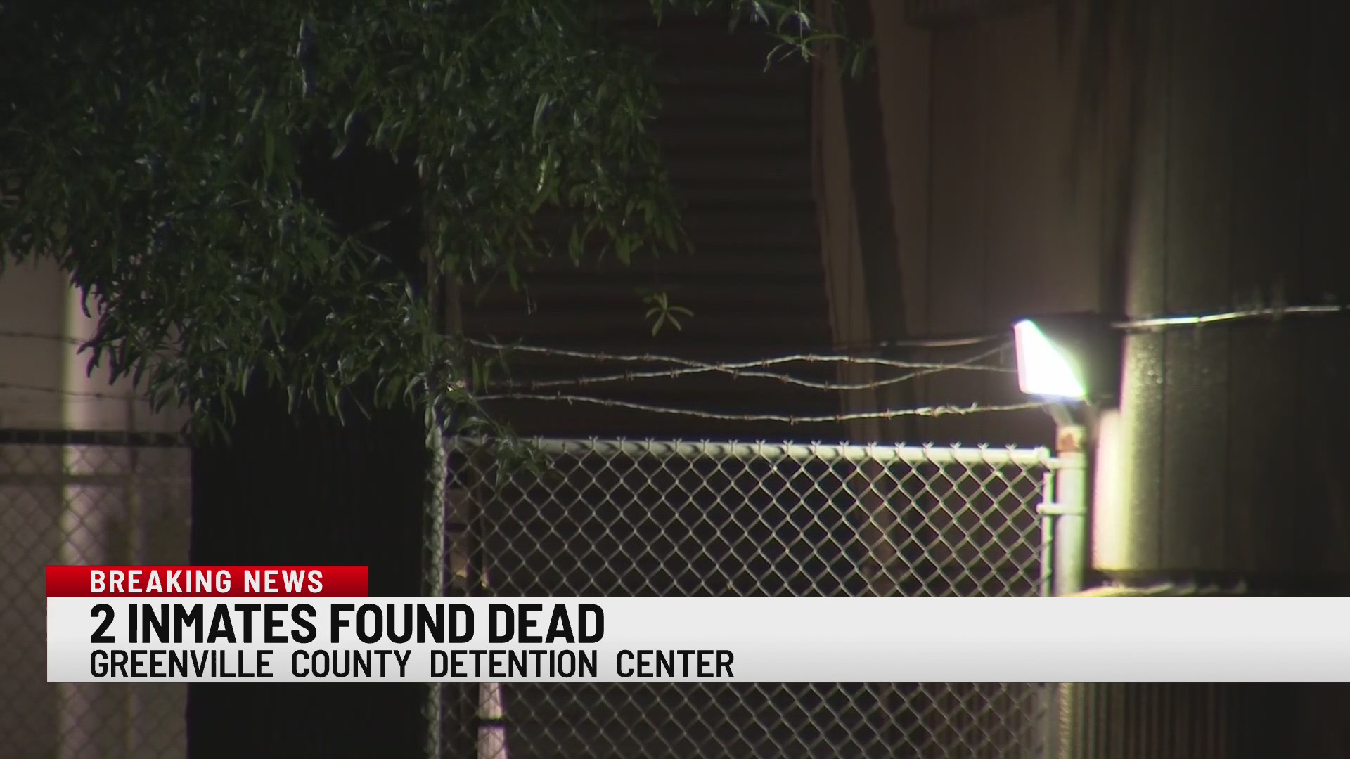 2 Inmates Dead At Greenville Co Detention Center Wspa 7news