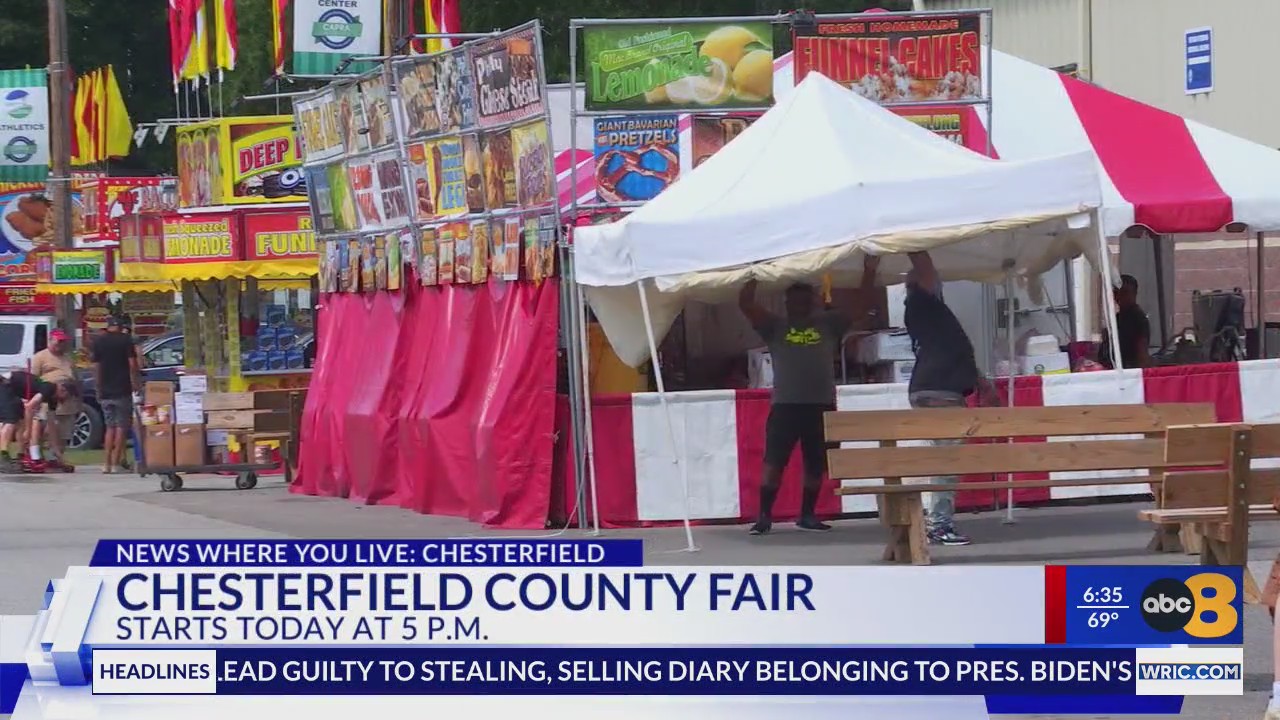 Chesterfield County Fair opens tonight – WRIC ABC 8News