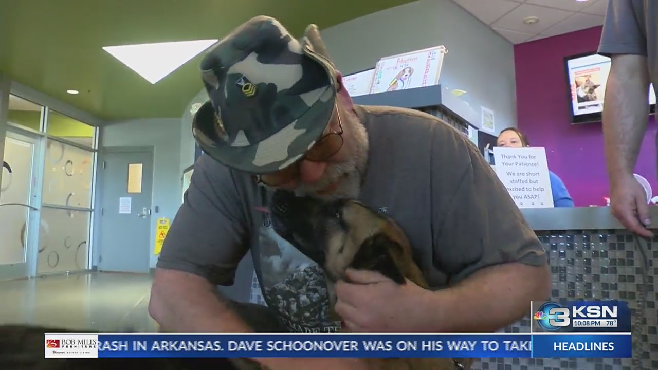Kansas Humane Society reunites dog with owner who suffered stroke – KSN-TV