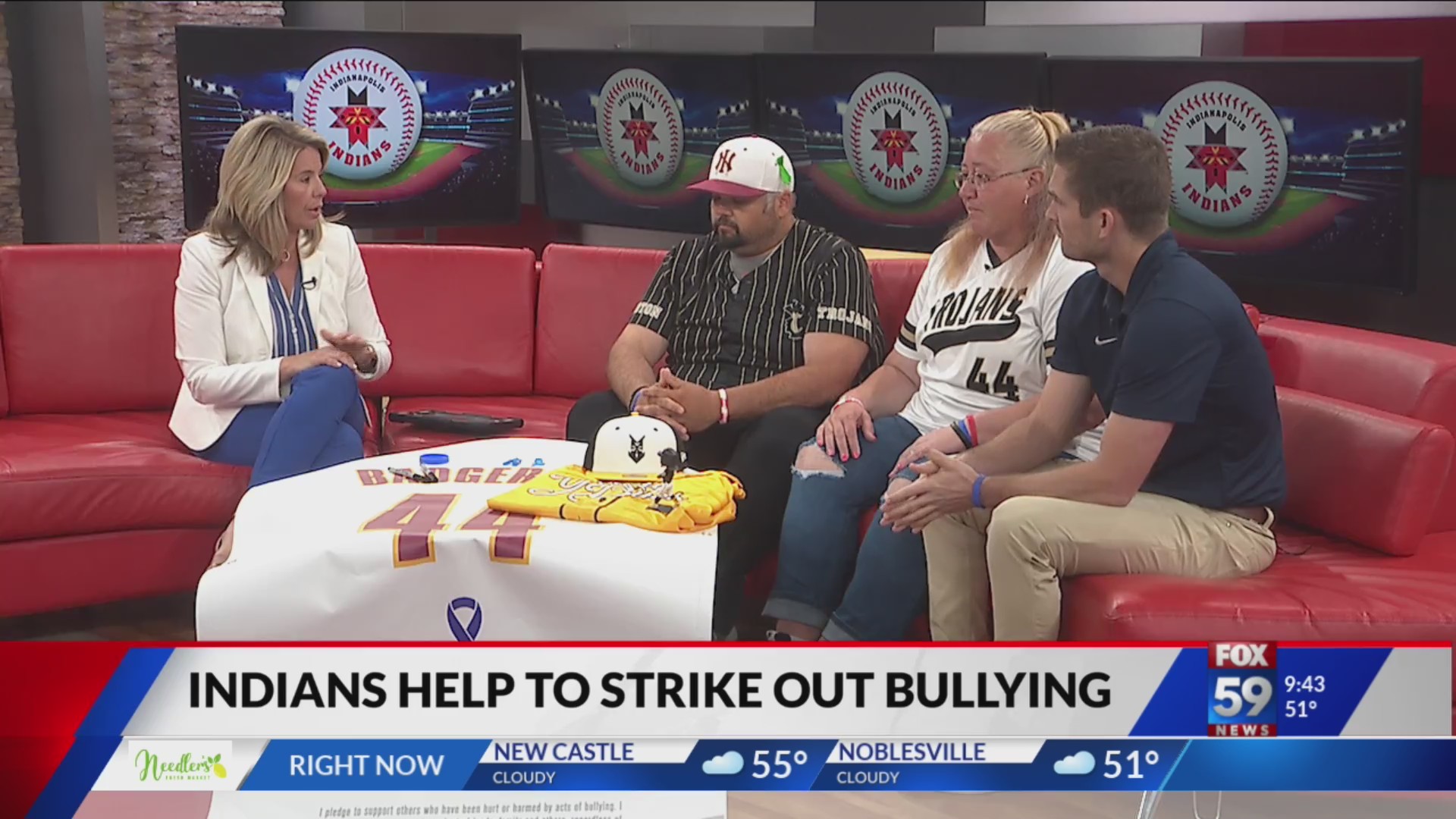 Indianapolis Indians helping to strike out bullying – Fox 59