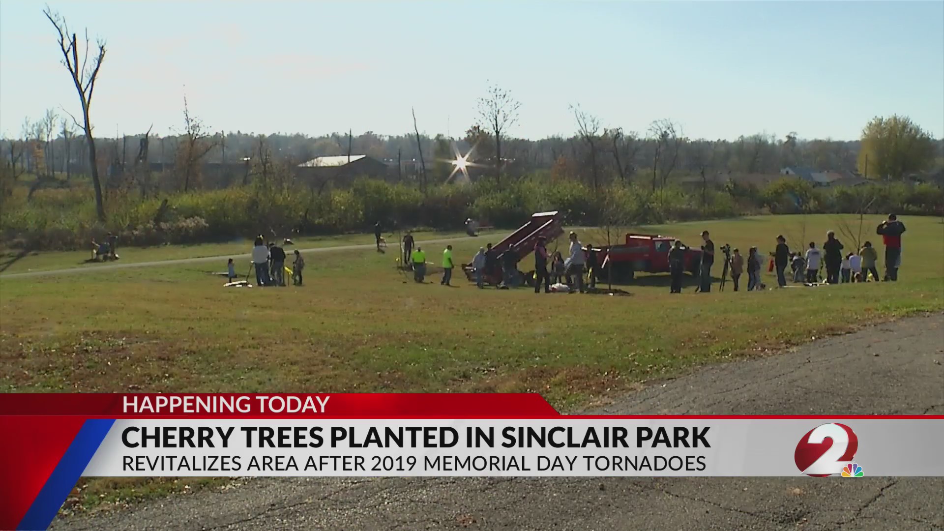 Cherry trees planted to revitalize Sinclair Park in Harrison Twp ...