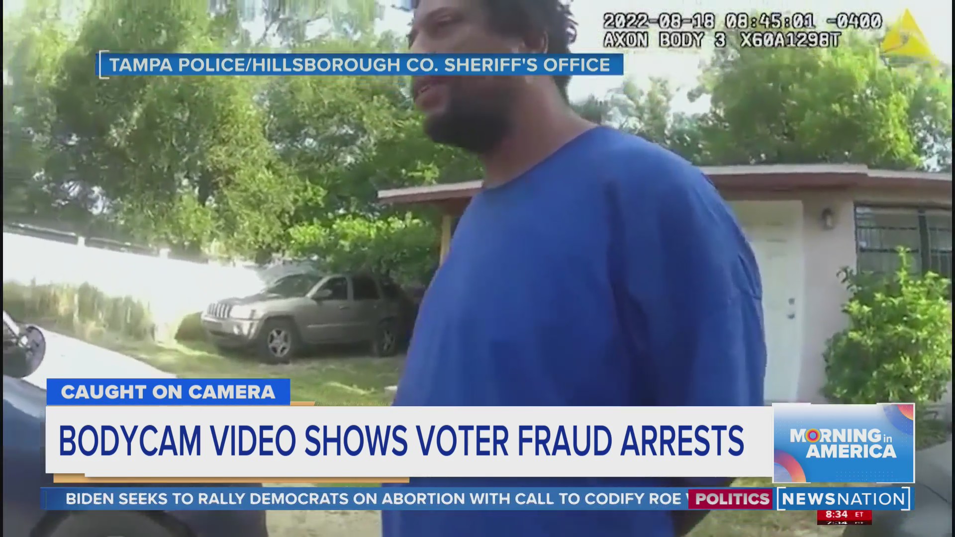 Video shows confused Florida felons over voter fraud arrests | Morning ...
