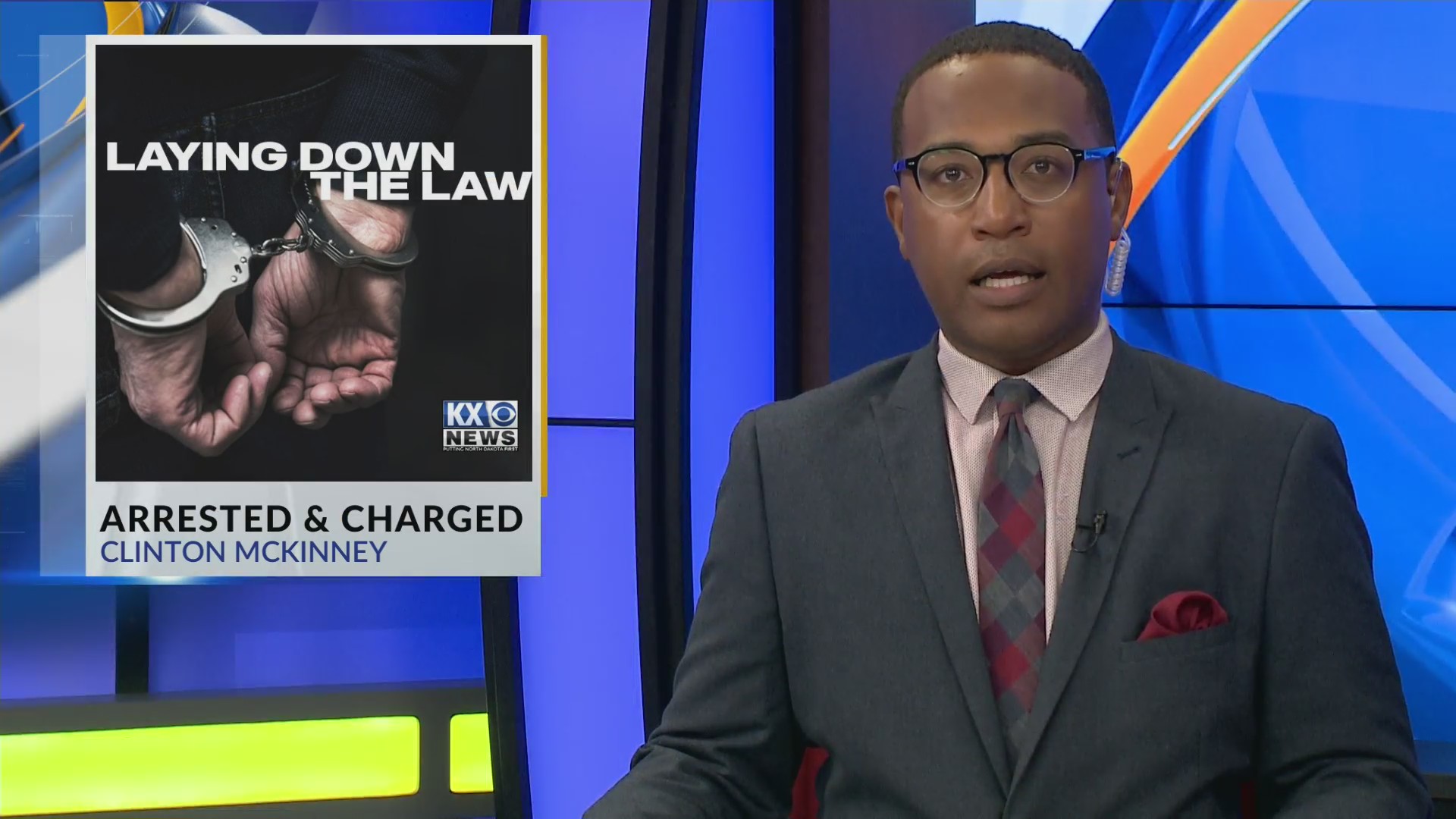Clinton McKinney: Arrested & Charged – KX NEWS
