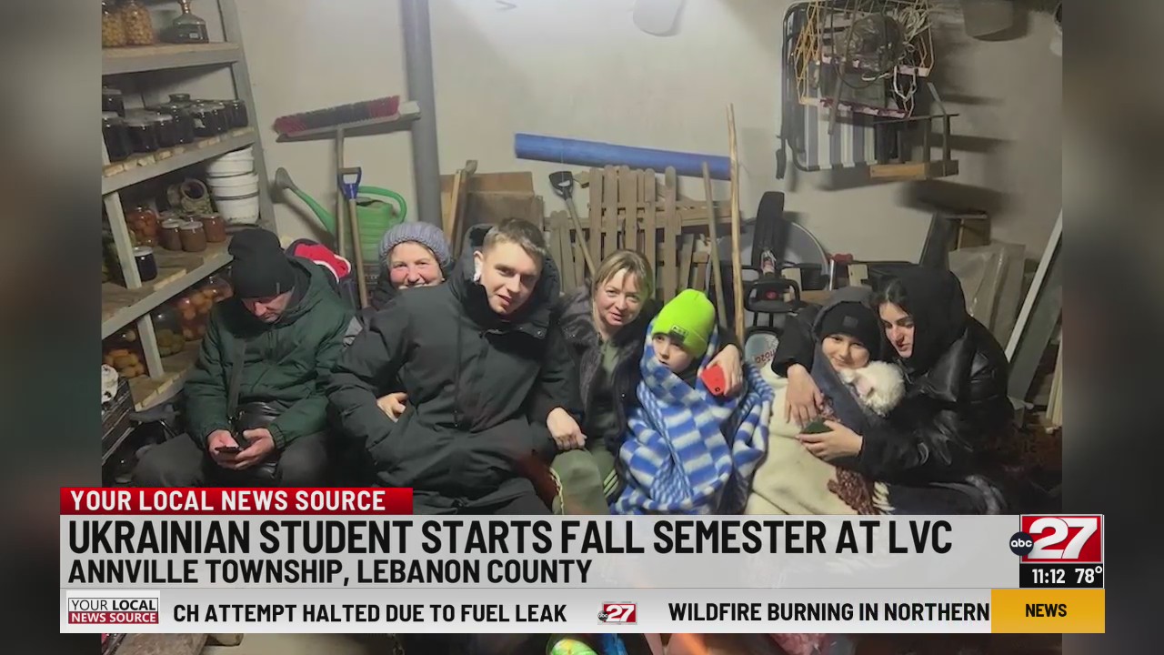 Ukrainian student starts college in the Midstate – ABC27