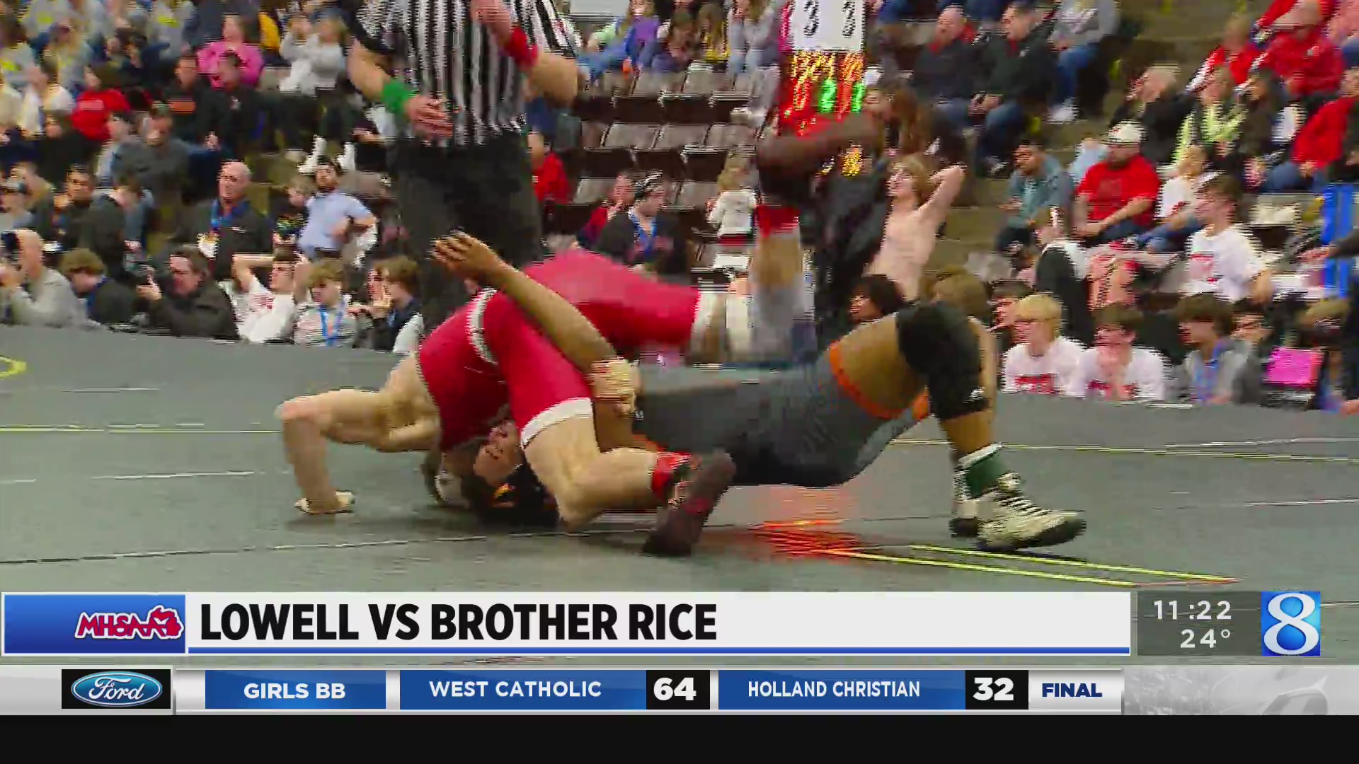 Lowell two wins away from ‘ten-peat’ – WOODTV.com