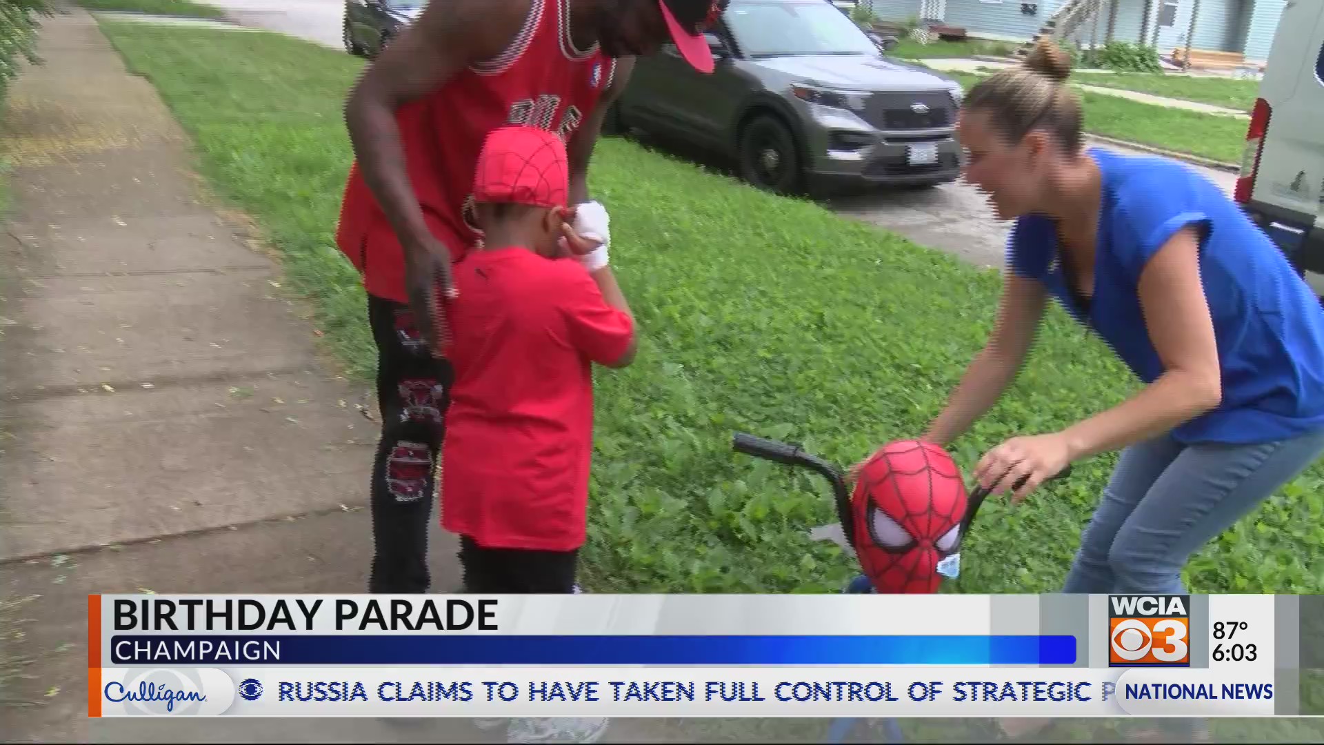 Birthday parade for 5-year-old gun shot victim – WCIA.com