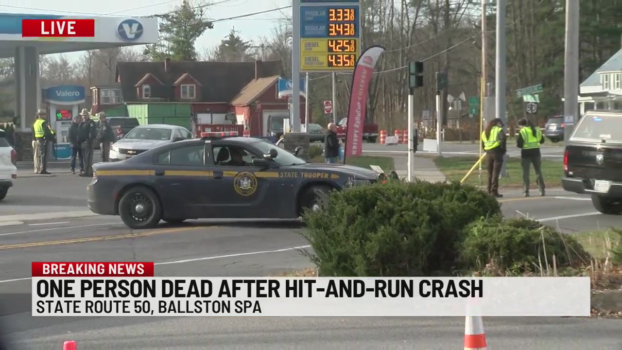 One dead after hit-and-run crash in Ballston Spa – NEWS10 ABC