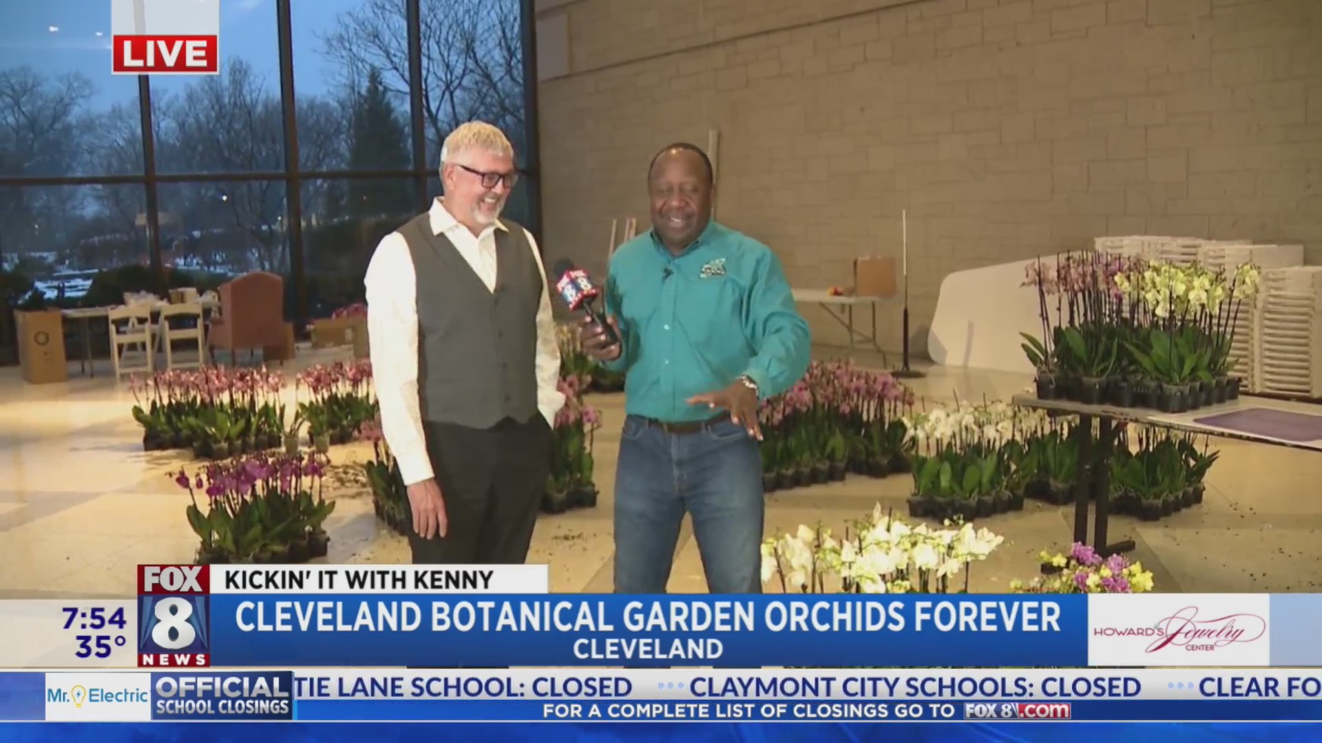 Kenny’s surrounded by a tropical paradise at Cleveland Botanical ...