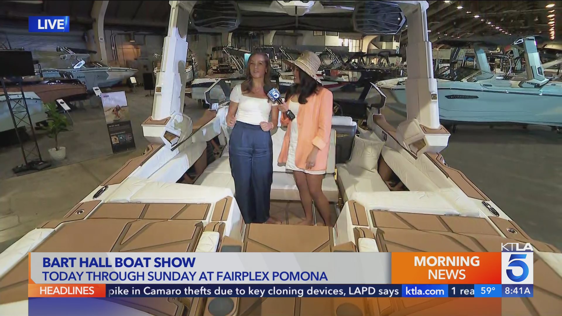 The ultimate destination for boating is at the Bart Hall Boat Show (8 a ...