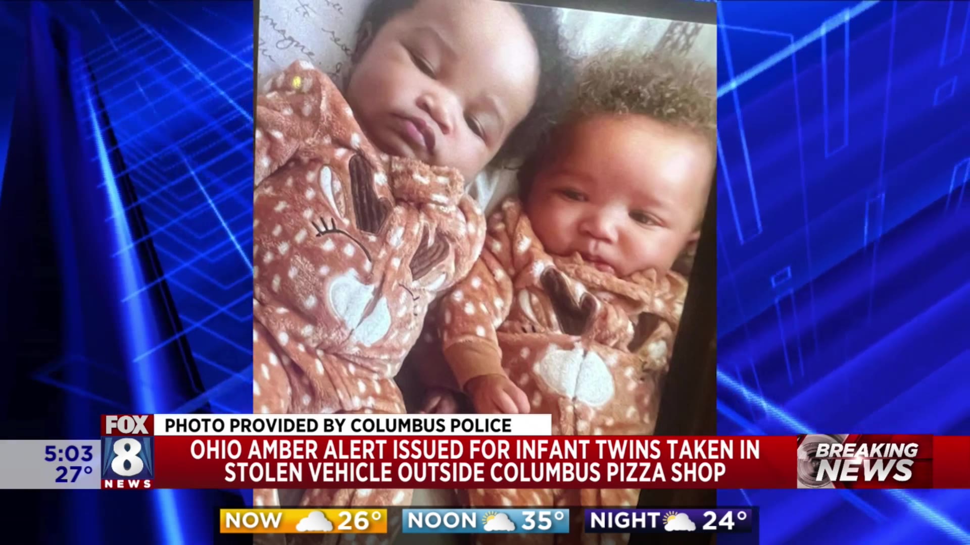Amber Alert issued for twin infant boys near Columbus – Fox 8 Cleveland WJW