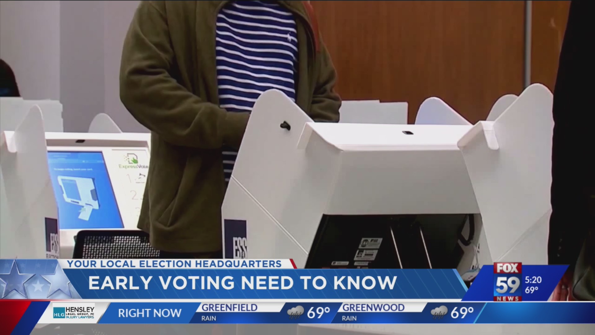 Early voting in Indiana starts Wednesday – Fox 59